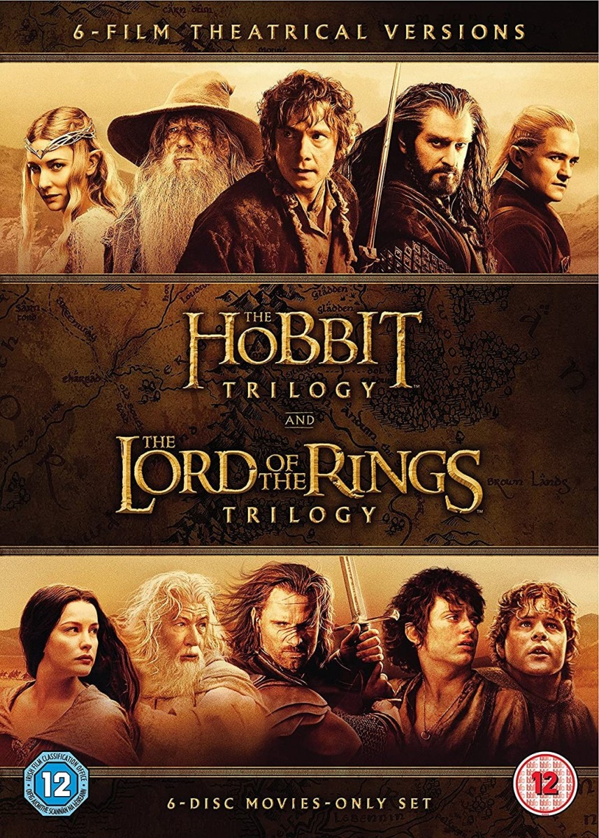 Middle Earth Collection - Hobbit Trilogy + Lord Of The Rings Trilogy ...