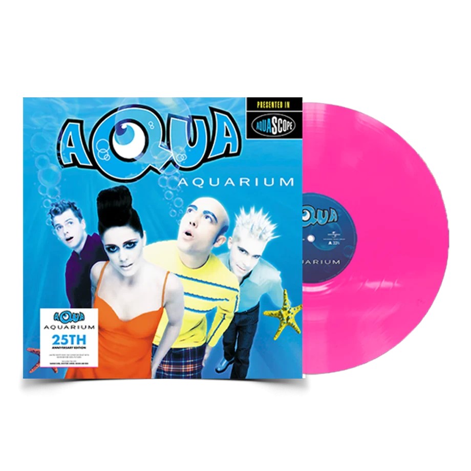Aqua - Aquarium (25th Anniversary Pink Vinyl) [VINYL] | Echo's Record ...