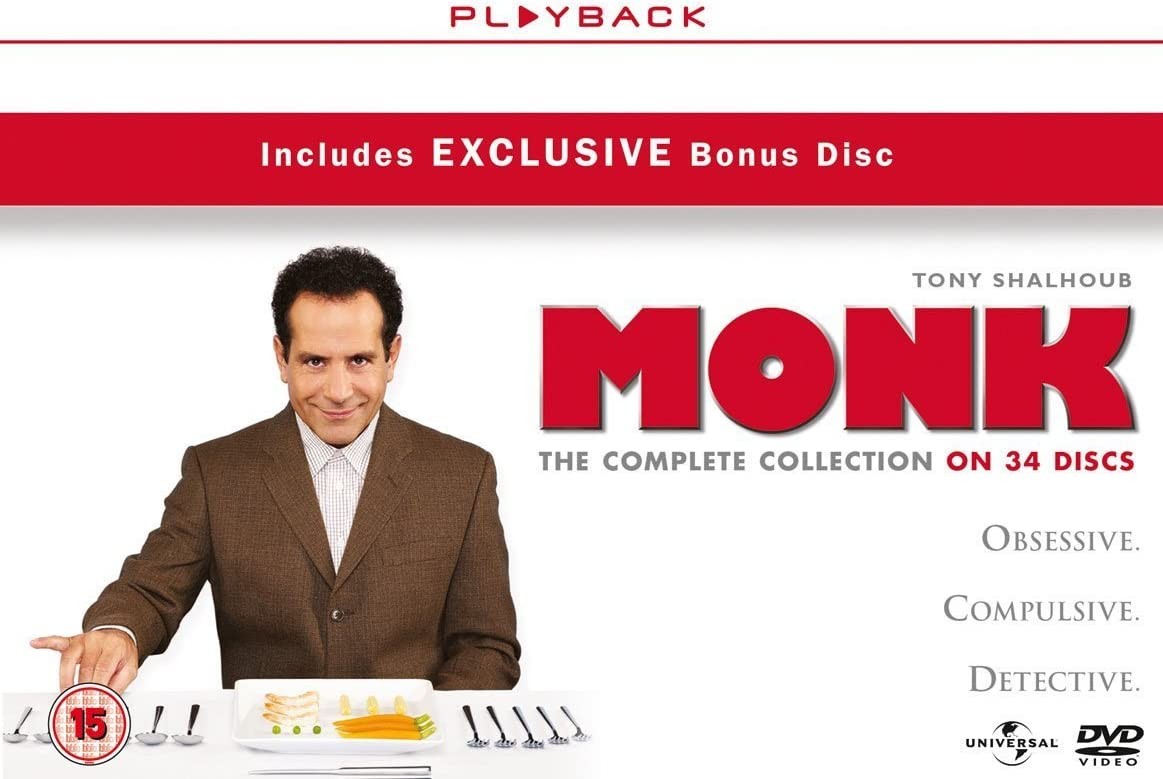 Monk Seasons 1 to 8 Complete Collection [DVD] | Echo's Record Bar ...