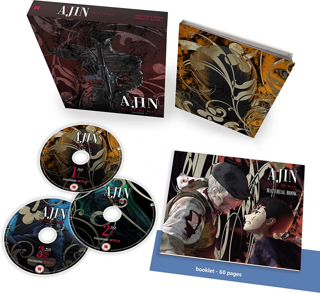 Ajin Season 2 Collectors Edition [Blu-Ray] | Echo's Record Bar Online Store