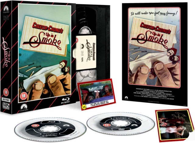 Cheech And Chong - Up In Smoke - Limited Edition VHS Collection [Blu ...