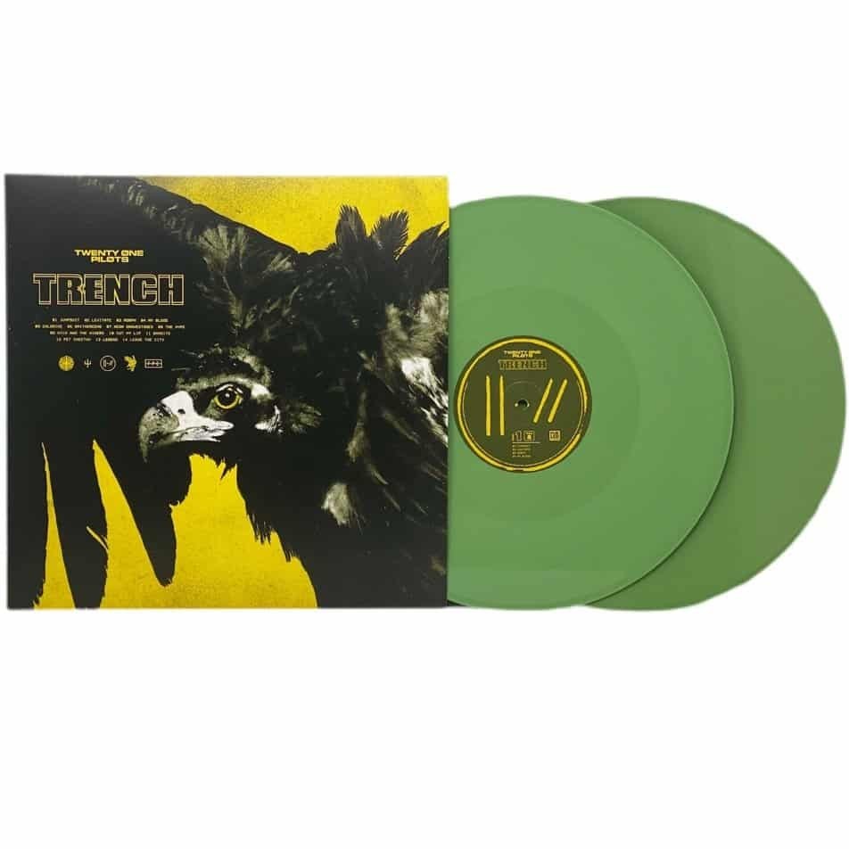 twenty one pilots - Trench (Olive Vinyl) [VINYL] | Echo's Record Bar ...