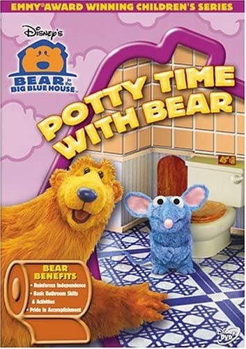 Bear In The Big Blue House - Potty Time With Bear [DVD] | Echo's Record ...
