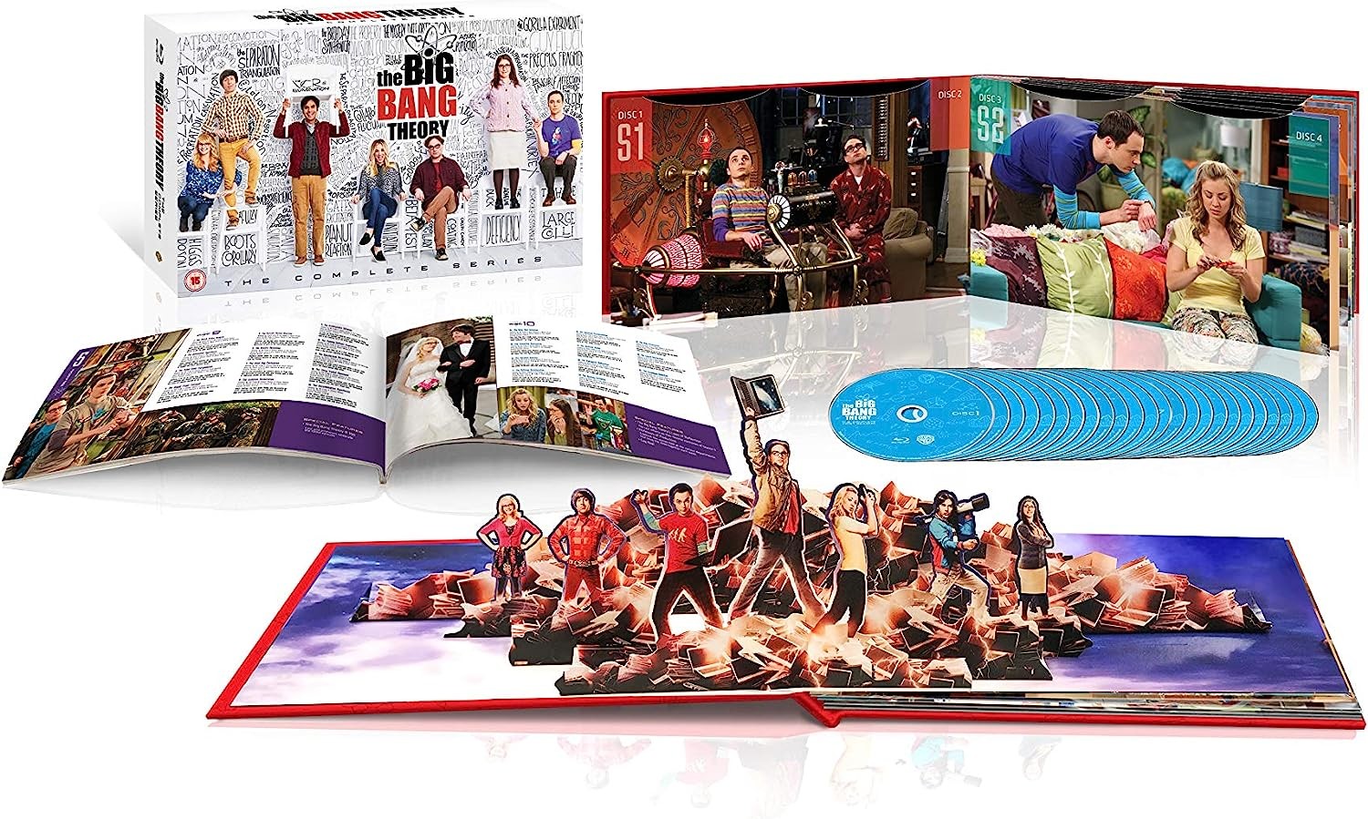 The Big Bang Theory Season 1 to 12 Limited Edition [Blu-Ray] | Echo's ...