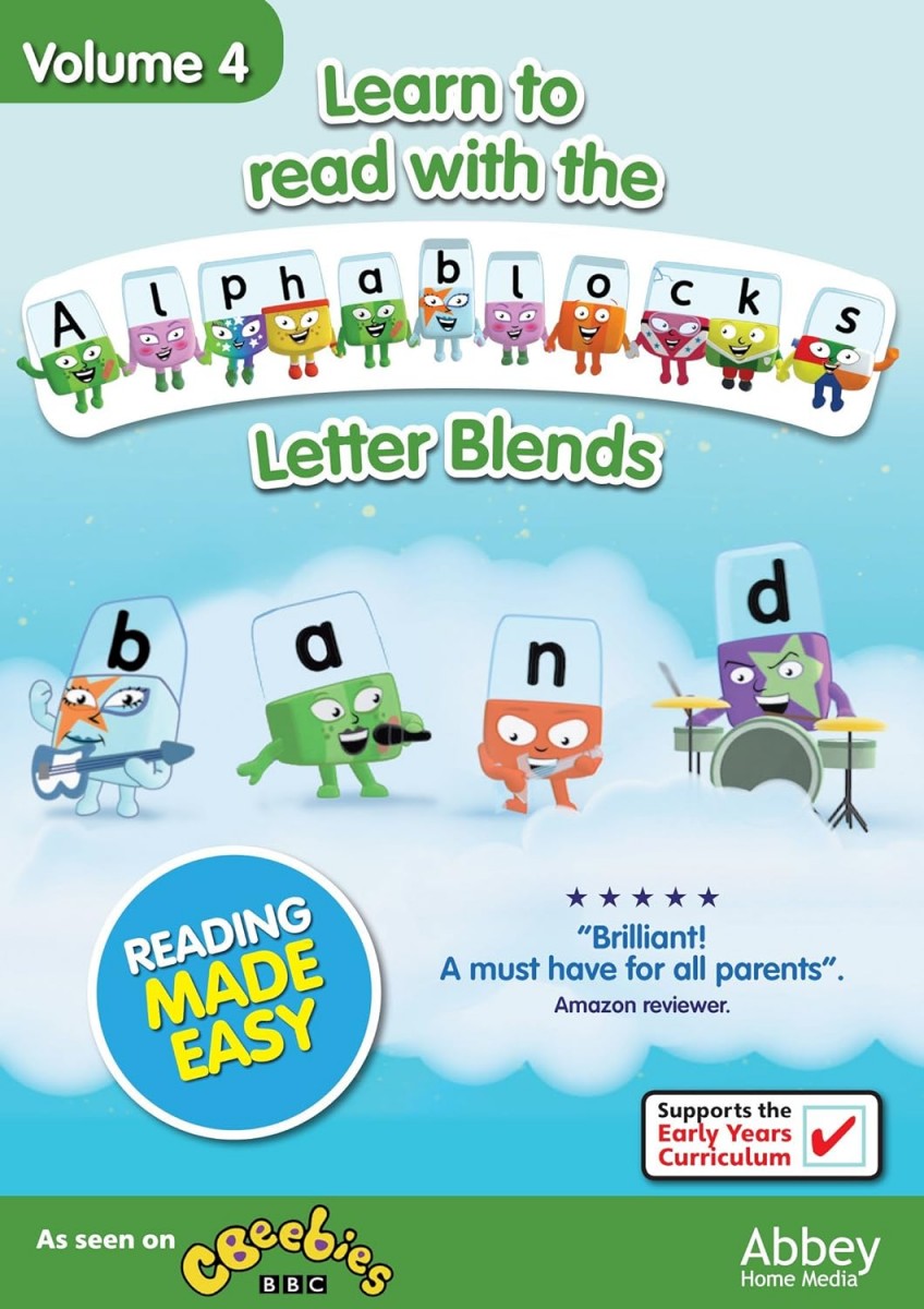 Alphablocks - Volume 4 - Letter Blends [DVD] | Echo's Record Bar Online Store