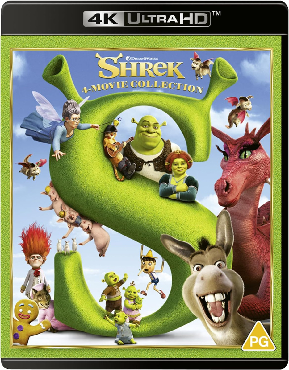 Shrek 1 to 4 Complete Movie Collection [4K UHD] | Echo's Record Bar ...