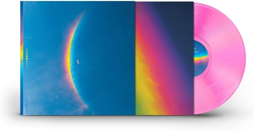 Coldplay - Moon Music (Limited Edition Translucent Pink EcoRecord LP ...