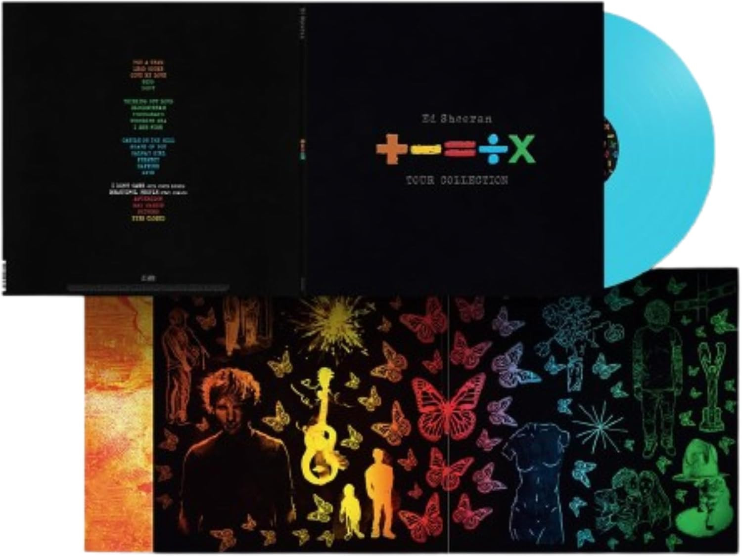 Ed Sheeran - +-=÷× (TOUR COLLECTION - Limited 2LP Bright Blue Vinyl ...
