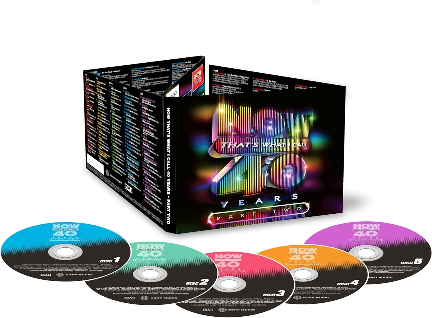 Now That's What I Call 40 Years - Part 2 [CD] | Echo's Record Bar ...