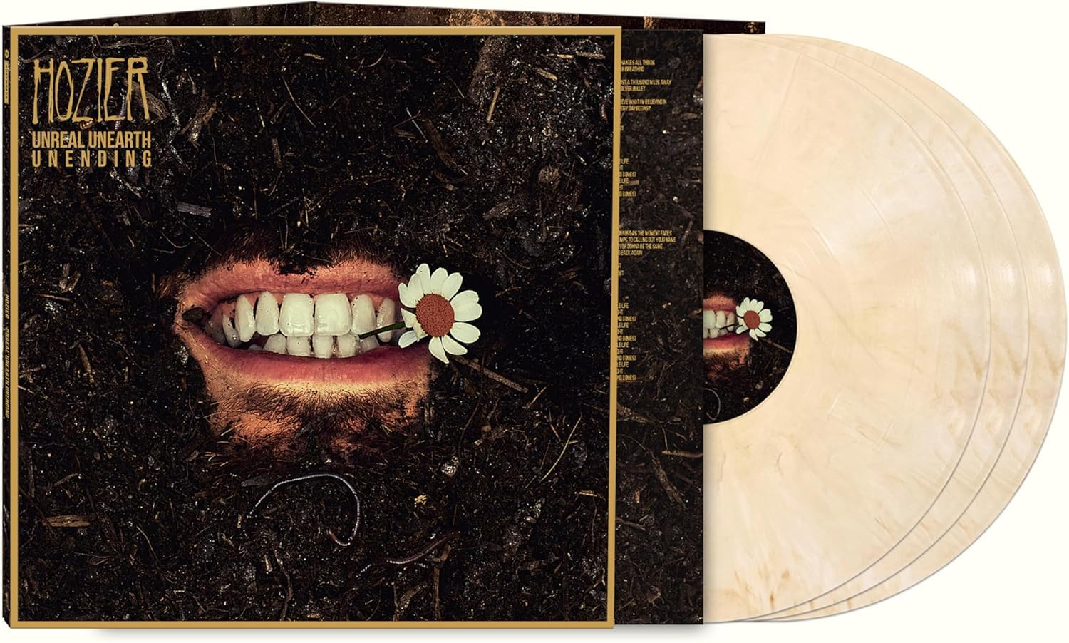 Hozier - Unreal Unearth Unending Deluxe Version (Tooth White Vinyl) [VINYL] | Echo's Record Bar ...