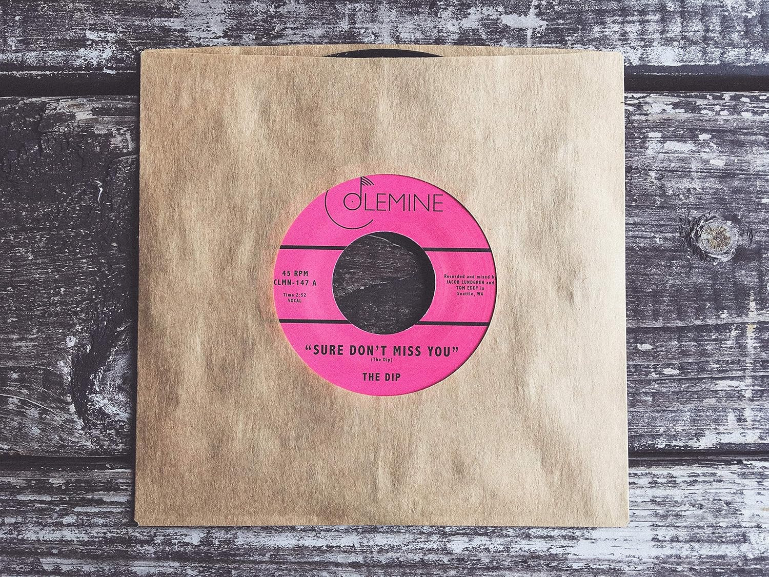 Dip - 7-Sure Don't Miss You [VINYL] | Echo's Record Bar Online Store