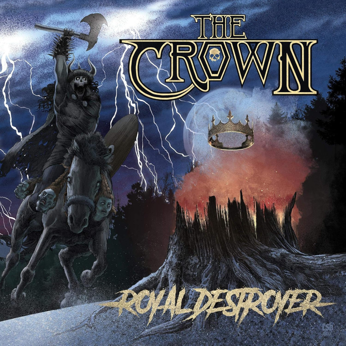Crown - Royal Destroyer [VINYL] | Echo's Record Bar Online Store