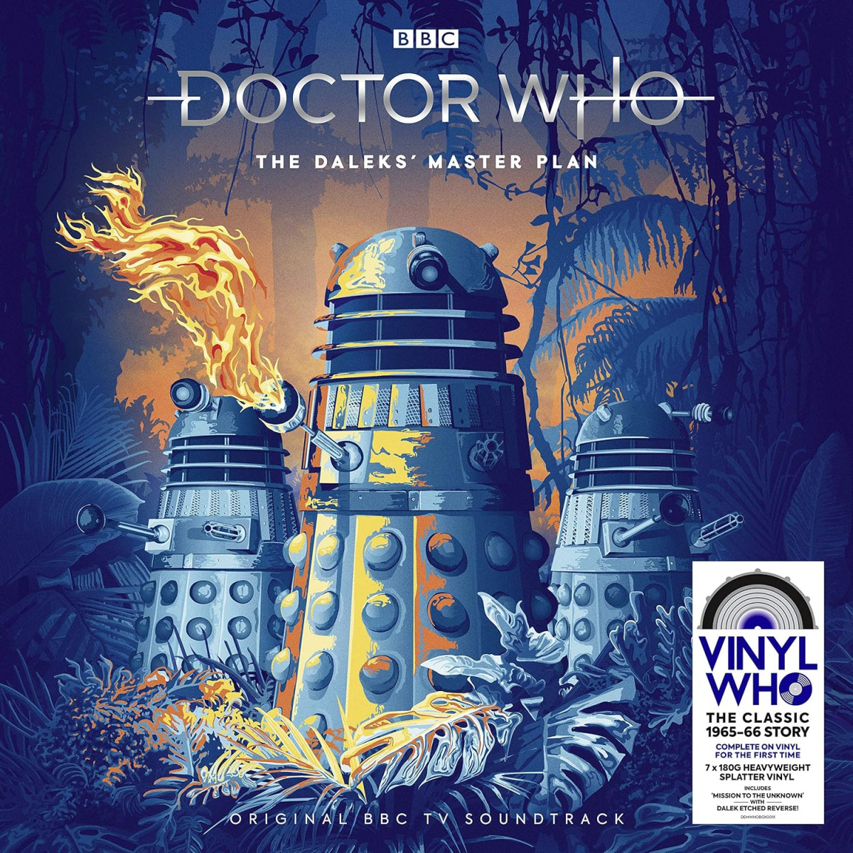 Original Cast Recording - Doctor Who: The Daleks Master Plan [VINYL ...