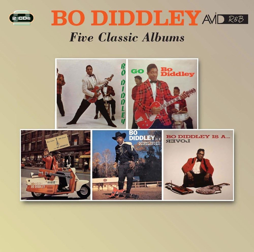 Bo Diddley - Five Classic Albums (Bo Diddley / Go Bo Diddley / Have ...