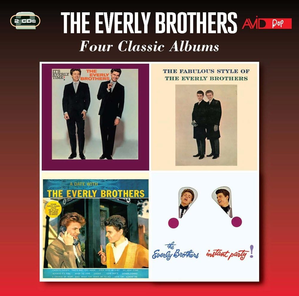 Everly Brothers - Four Classic Albums (Its Everly Time / Fabulous Style ...