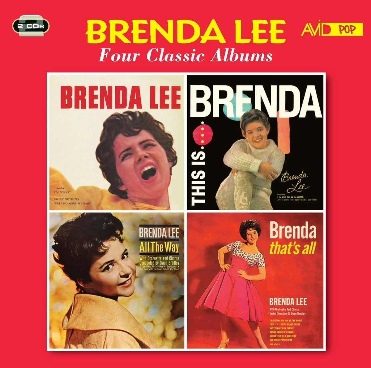 Brenda Lee - Four Classic Albums (Brenda Lee (Miss Dynamite) / This Is ...