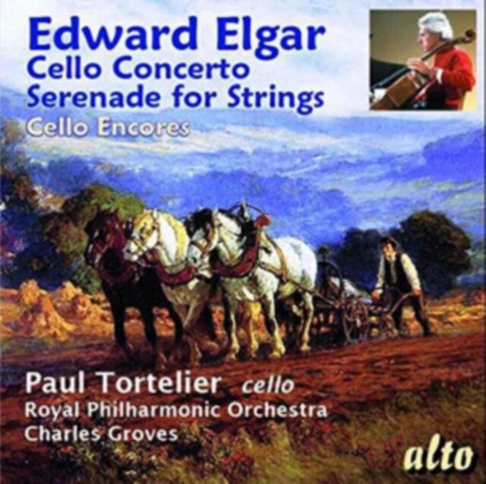 Paul Tortelier (Cello) Rpo / Groves - Elgar: Cello Concerto / Serenade ...