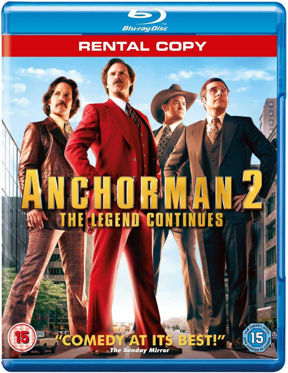 Anchorman 2 The Legend Continues [Blu-Ray] | Echo's Record Bar Online Store