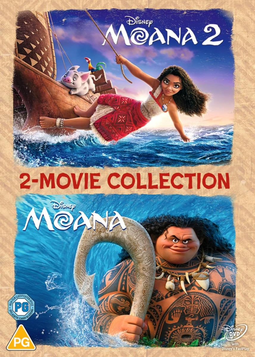 Disney's Moana 1 & 2 Double Pack [DVD] | Echo's Record Bar Online Store