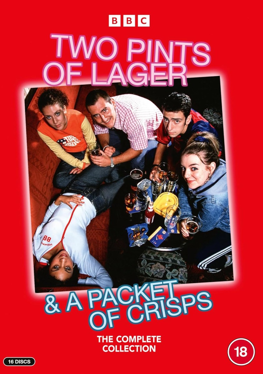 Two Pints Of Lager and A Packet Of Crisps Series 1 to 9 Complete ...