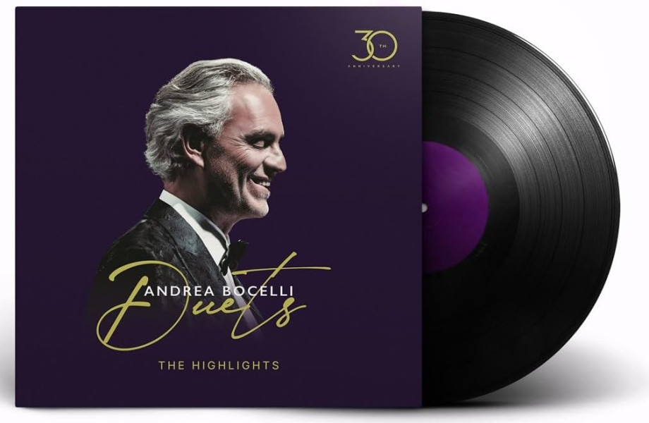 Andrea Bocelli - Duets - 30th Anniversary [VINYL] | Echo's Record Bar ...