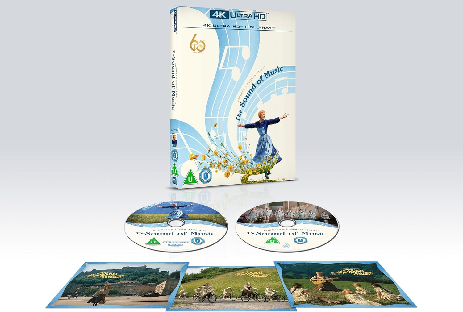 The Sound Of Music 60th Anniversary Limited Edition [4K UHD+Blu-Ray ...