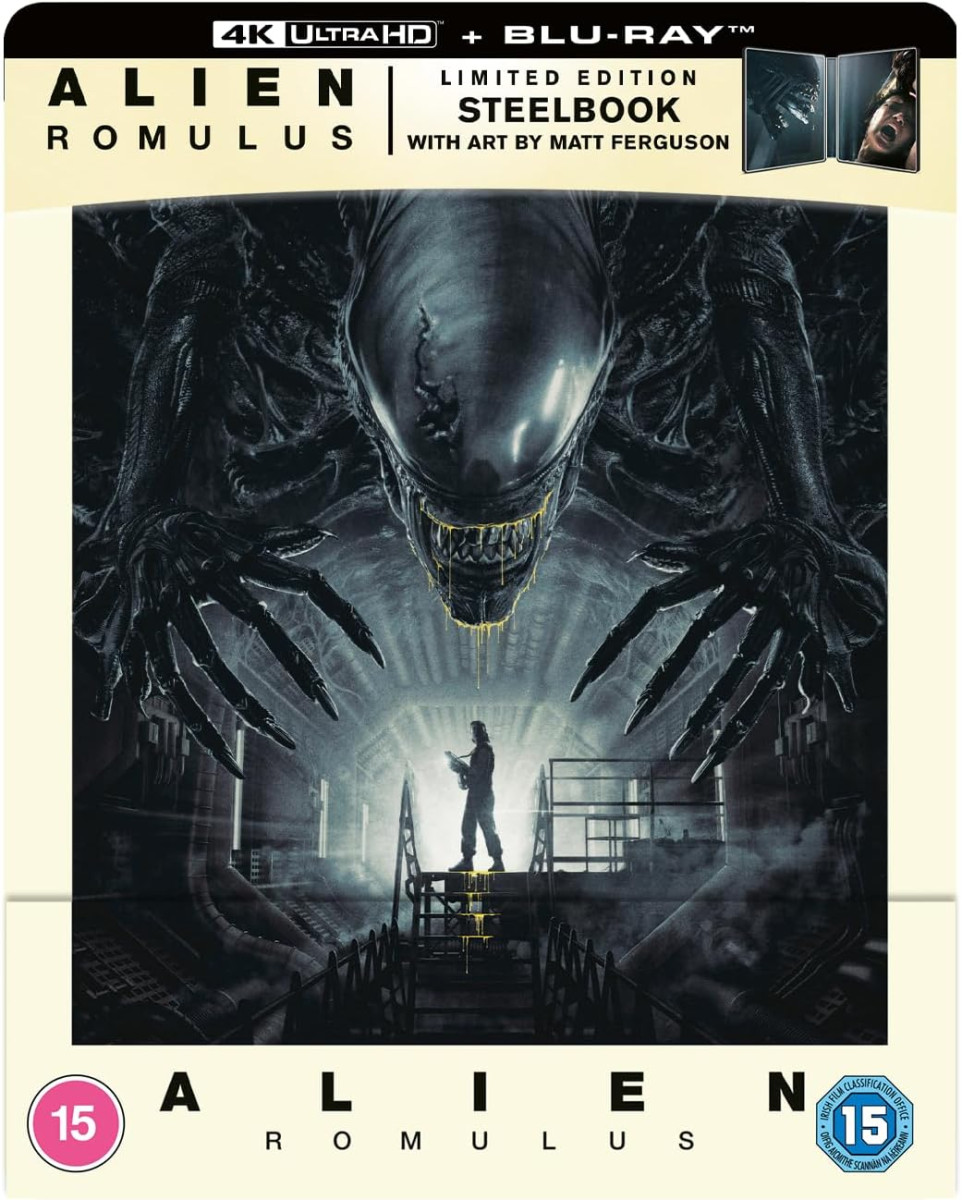 Alien Romulus Limited Edition Steelbook [4K UHD+Blu-Ray] | Echo's ...